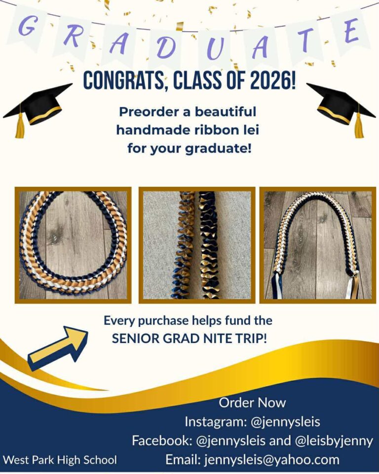 Fundraising – SENIOR TRIP